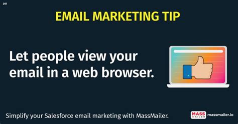Siva Devaki On Linkedin Email Marketing Tip View Your Emails In A Web