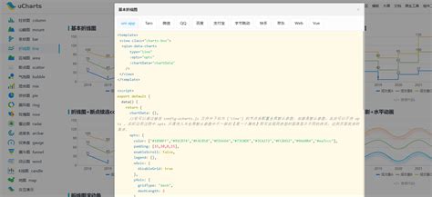 Uniapp中使用ucharts图表uniapp在移动端使用图表 Csdn博客