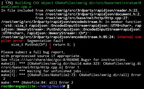 Compile Error · Issue 1471 · Xmrig Xmrig · Github