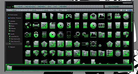 Metallic Green Iconpack 7tsp Enable Windows Theme Customization