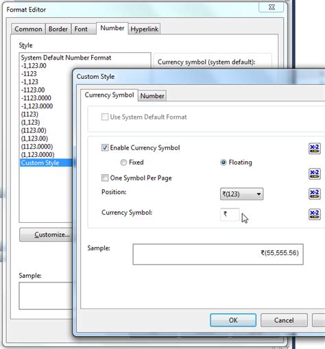 C How To Include Currency Sign₹ In Crystal Reports Formula Stack