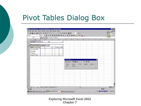 ppt exploring microsoft excel powerpoint presentation free download