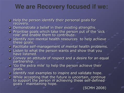 Ppt Recovery Oriented Practice Powerpoint Presentation Free Download Id 4491873