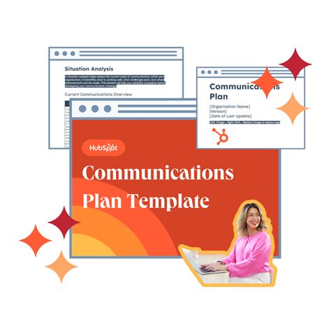 Hubspots Free Communication Plan Template