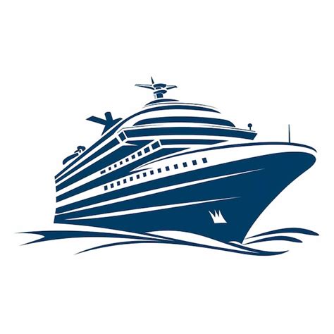 A Ship Logo Vector Premium Ai Generated Image