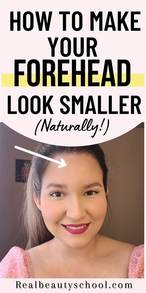 10 HACKS TO MAKE YOUR FOREHEAD LOOK SMALLER Without Surgery Big Forehead Beauty Routine