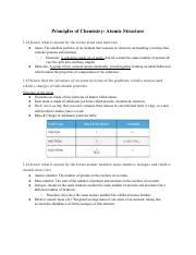 Understanding Atomic Structure Atoms Molecules And Subatomic Course Hero