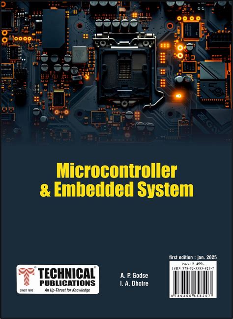 Microcontroller And Embedded System Engineering Reference Books Technical Publications