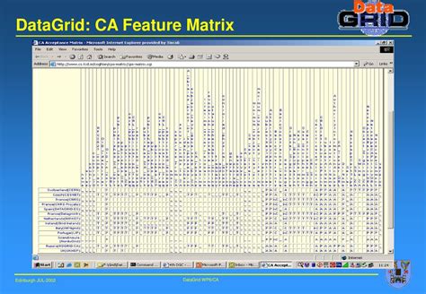 Datagrid Wp6ca Ca Trust Matrices Ppt Download