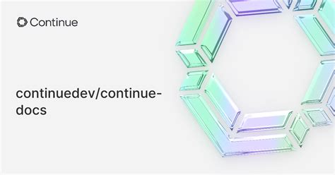 Continuedevcontinue Docs