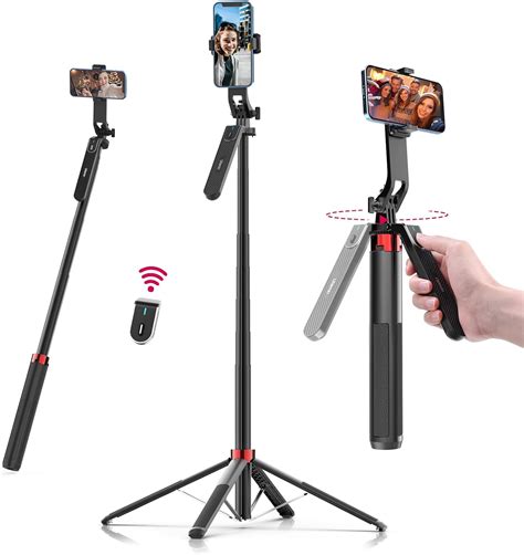 Ulanzi Ma09 Extendable Phone Tripod 71 Selfie Stick Phone Vlog Tripod