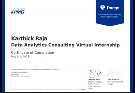 Mkarthick Raja On Linkedin Dataanalysis Internship Dataanalysis