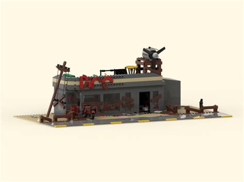 Lego Moc The Last Stop Post Apocolypse Diorama By Jameshigson0512 Rebrickable Build With Lego