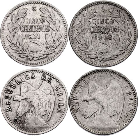 5 Centavos Chile Numista