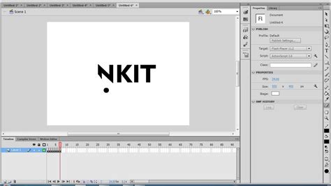 Text Animation In Flash Cs6 Youtube