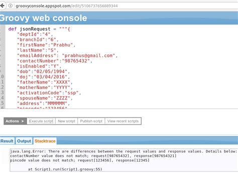 json how to test rest request and response are same using soap ui
