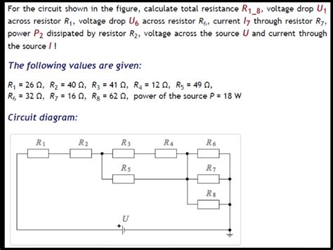 Solved For The Circuit Shown In The Figure Calculate Total Chegg