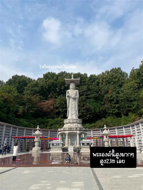 แก้บนตม เกาหลี ที่วัดพงอึนซา 🙏🏻🙏🏻🙏🏻🙏🏻 แกลเลอรีที่โพสต์โดย Baifern Lemon8