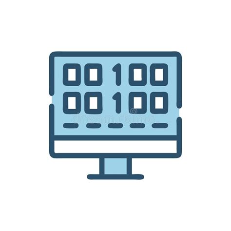 Computer Numerical Control Machine Icon Stock Image Illustration Of