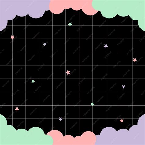 Premium Vector Cute Grid Background Pattern Vector