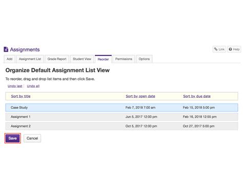 Edit Assignments Owl Help Western University