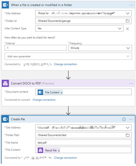 How To Convert Files Azure Logic Apps Using Convert Word Document To Pdf Stack Overflow