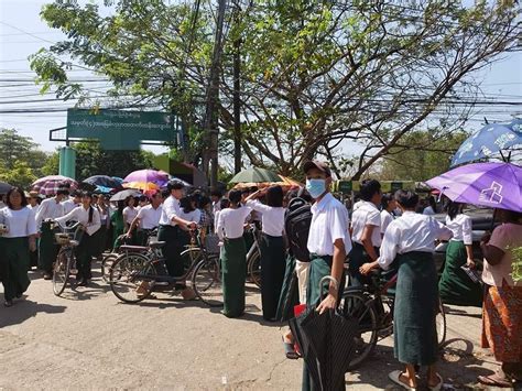 ရခိုင်ပြည်နယ်တွင် စစ်ရေး အရှိန်မြင့်နေသော်လည်း စစ်ကောင်စီက တက္ကသိုလ်ဝင်တန်း စာမေးပွဲကို စာစစ်ဌာန