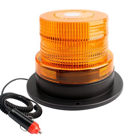Luz Estroboscópica Led Luces De Advertencia ámbar De 12 V 80 Luz De