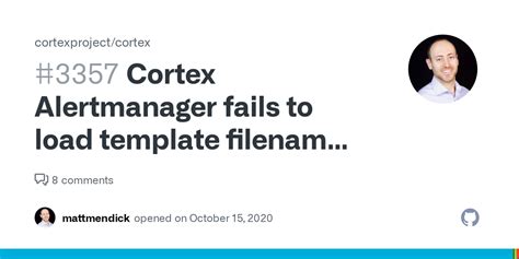 Cortex Alertmanager Fails To Load Template Filenames Which Contain