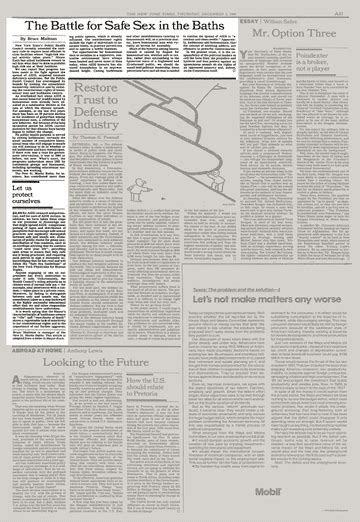 Opinion The Battle For Safe Sex In The Baths The New York Times