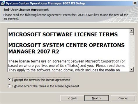 instalando o scom 2007 r2 em um único servidor