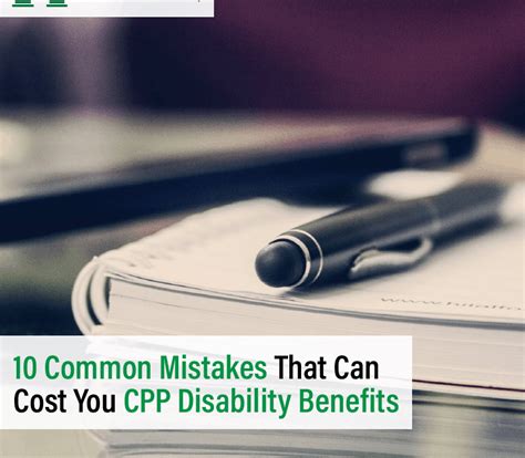 10 Common Mistakes That Can Cost You Cpp Disability Benefits Meducation