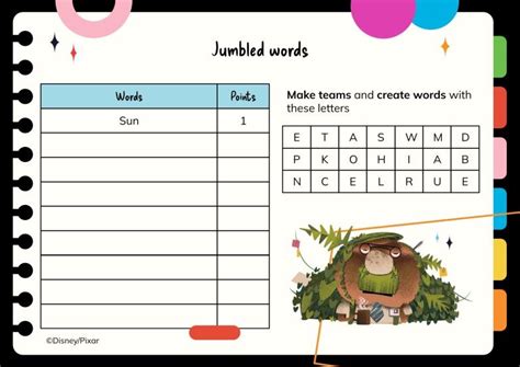 Elemental Worksheet Presentation