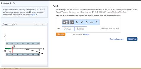 Solved Problem 21 59 Suppose An Electron Traveling With