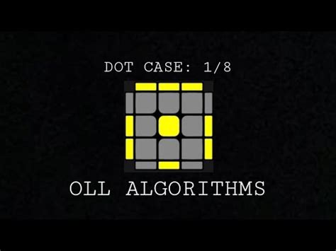 Rubik S Cube Tutorial Learn OLL Algorithms 1 57 YouTube