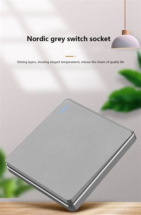 Uk 13a Usb 타입 C 18w 급속 충전 벽 전원 소켓 플러그 범용 벽 조명 스위치 듀얼 Usb 전기 콘센트 Ac110