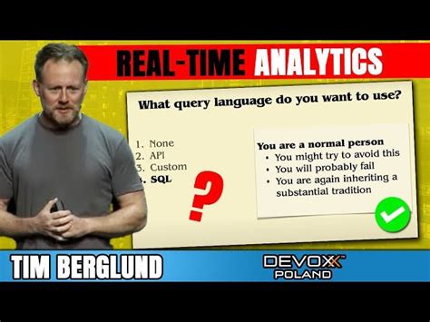 Free Video Building A Real Time Analytics Database From Devoxx Poland Class Central