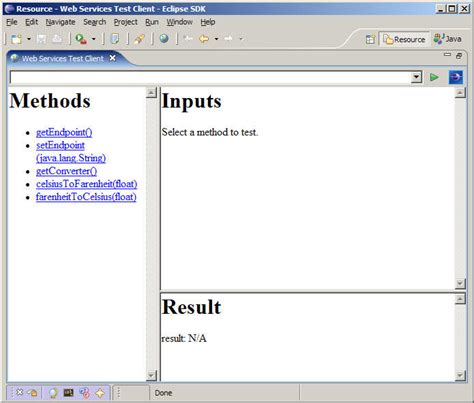Creating Bottom Up Web Service