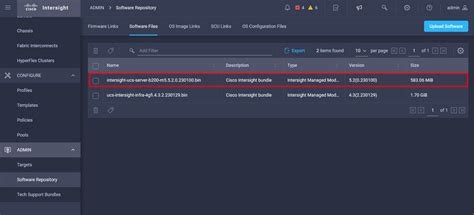 Upgrade Infrastructure And Server Firmware In Intersight Managed Mode For Intersight Private