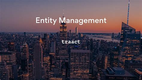 Navigating Entity Management In Europes Global Business Landscape Traact