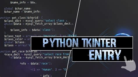 python tkinter entry ПОЛЕ ВВОДА youtube