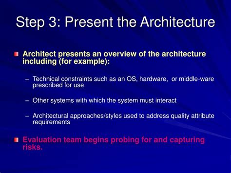 PPT ATAM Architecture Tradeoff Analysis Method PowerPoint Presentation ID