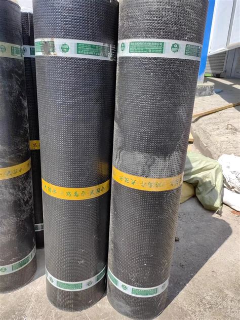 Wet Laying Modified Asphalt Self Adhesive Waterproofing Membrane For Underground Structures