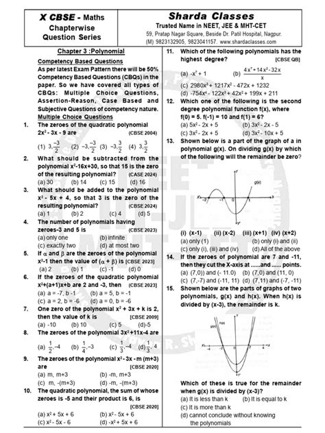 Polynomial And Pair Of Linear Equation In Two Variables Pdf Equations