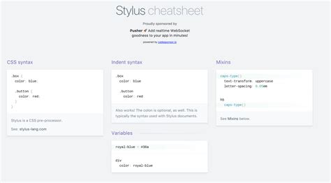 the best front end hacking cheatsheets ⌈ ngoclb
