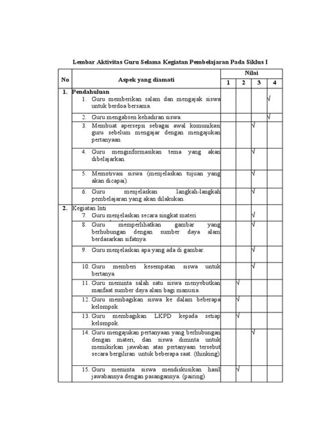 Nilai Siswa Pdf Karier And Perkembangan