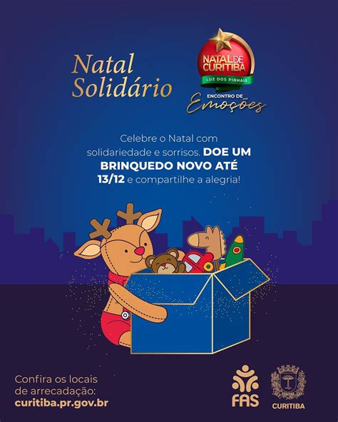 Saiba Onde Doar Brinquedos Neste Natal Em Curitiba Muralzinho De Ideias