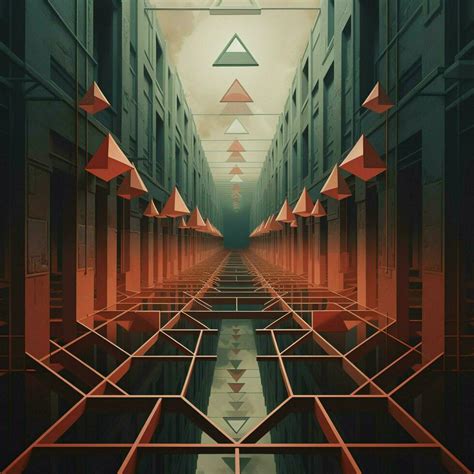 Broken Symmetries Forming Visually Captivating Composition 30683536