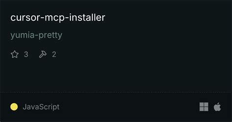 Cursormcpinstaller Glama