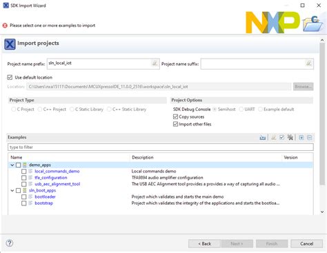 Getting Started With Sln Local Iot Nxp Semiconductors